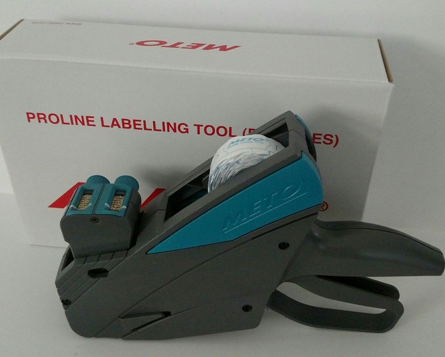 Meto 2 Line Label Gun Model 15.22 2000 Labels for sale online | eBay