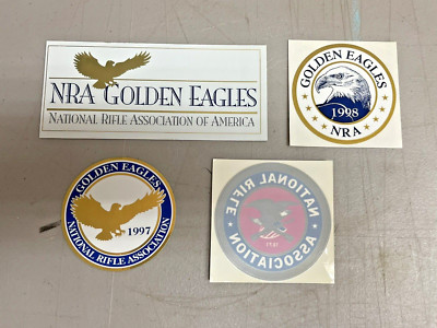 NRA NATIONAL RIFLE ASSOCIATION GUN RIGHTS DECAL STICKER 3M USA TRUCK ...