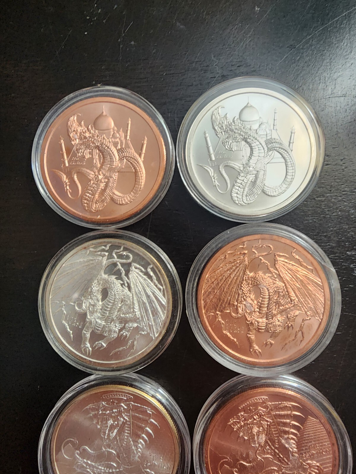 World of Dragons Silver Copper Rounds Set (12 rounds total) | eBay ...