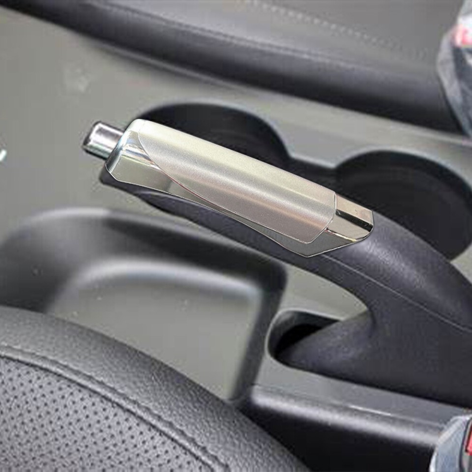 Gray Parking Brake Hand Brake Cover Handbrake Grips Protection Cover ...