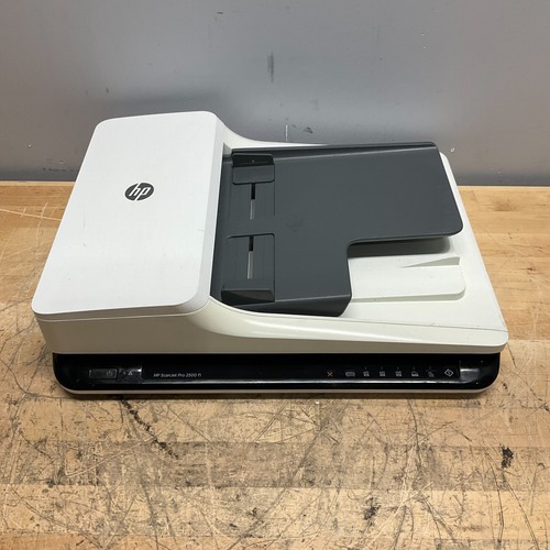 HP ScanJet Pro 2500 F1 FlatBed Document Scanner Tested Working NO ...