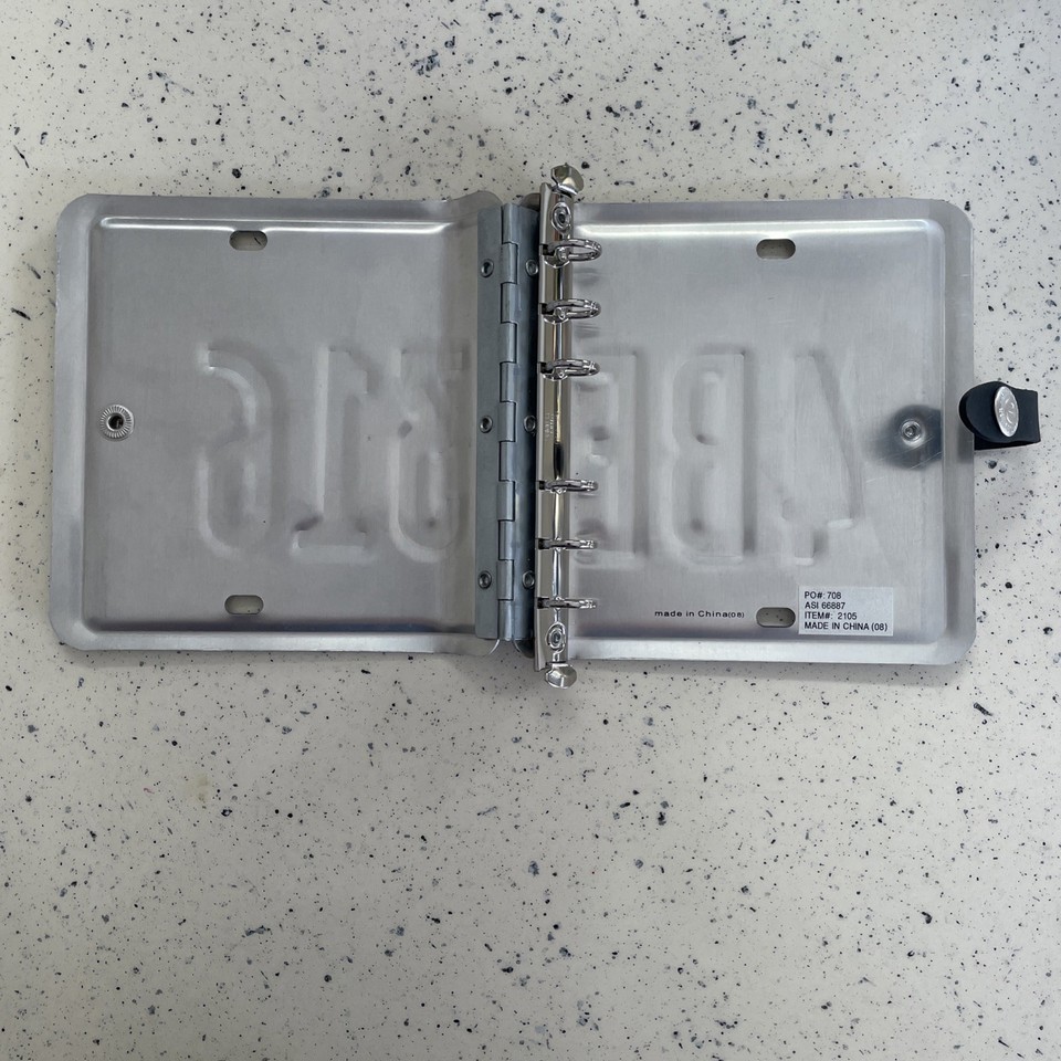 California License Plate Note Book Memo Paper Pad Desk Decor ...