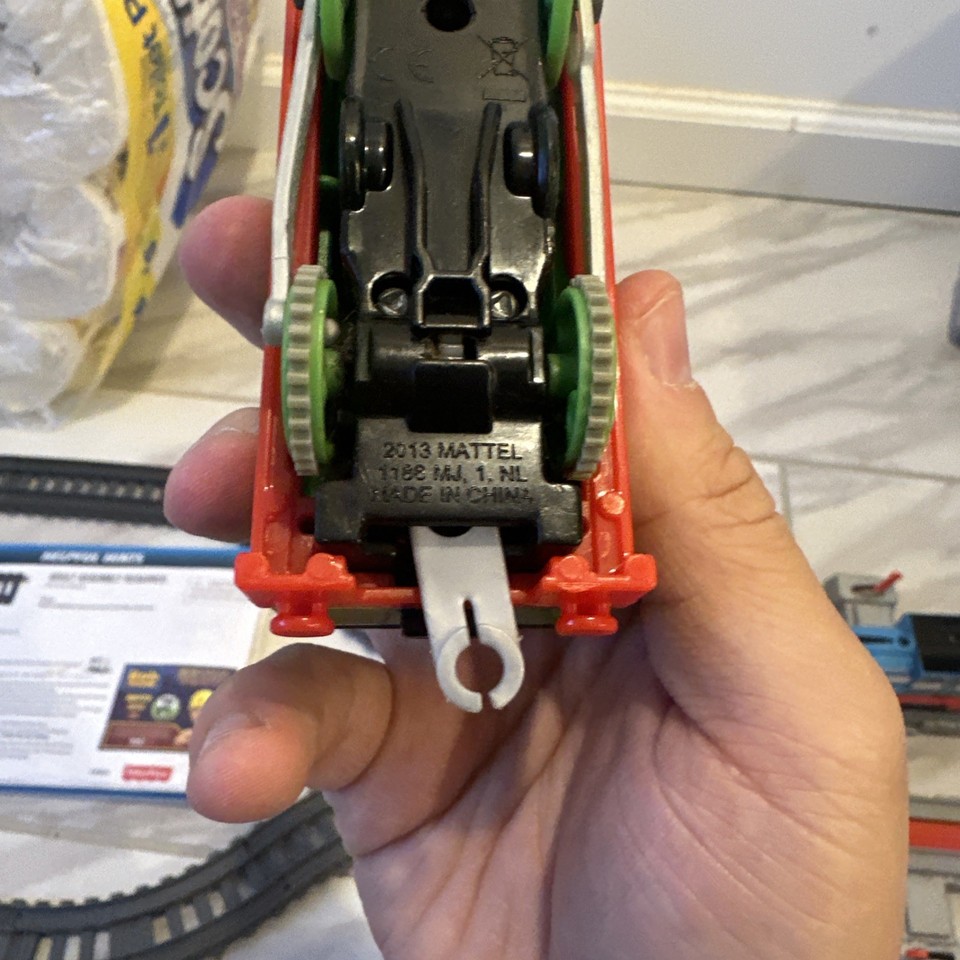 Thomas & Friends TrackMaster, Thomas & Percy's Railway Race Set. Works ...