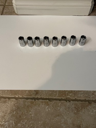 LOT OF 8 PROTO PROFESSIONAL 5414M 14mm 1/2 DRIVE CHROME SOCKET | eBay