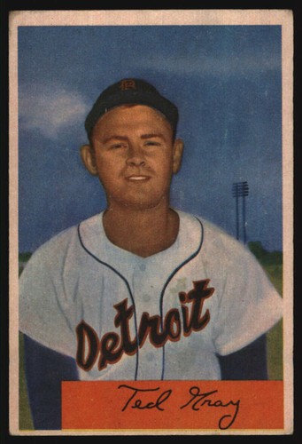 1954 Bowman #71 Ted Gray GVG Tigers 567520 | eBay