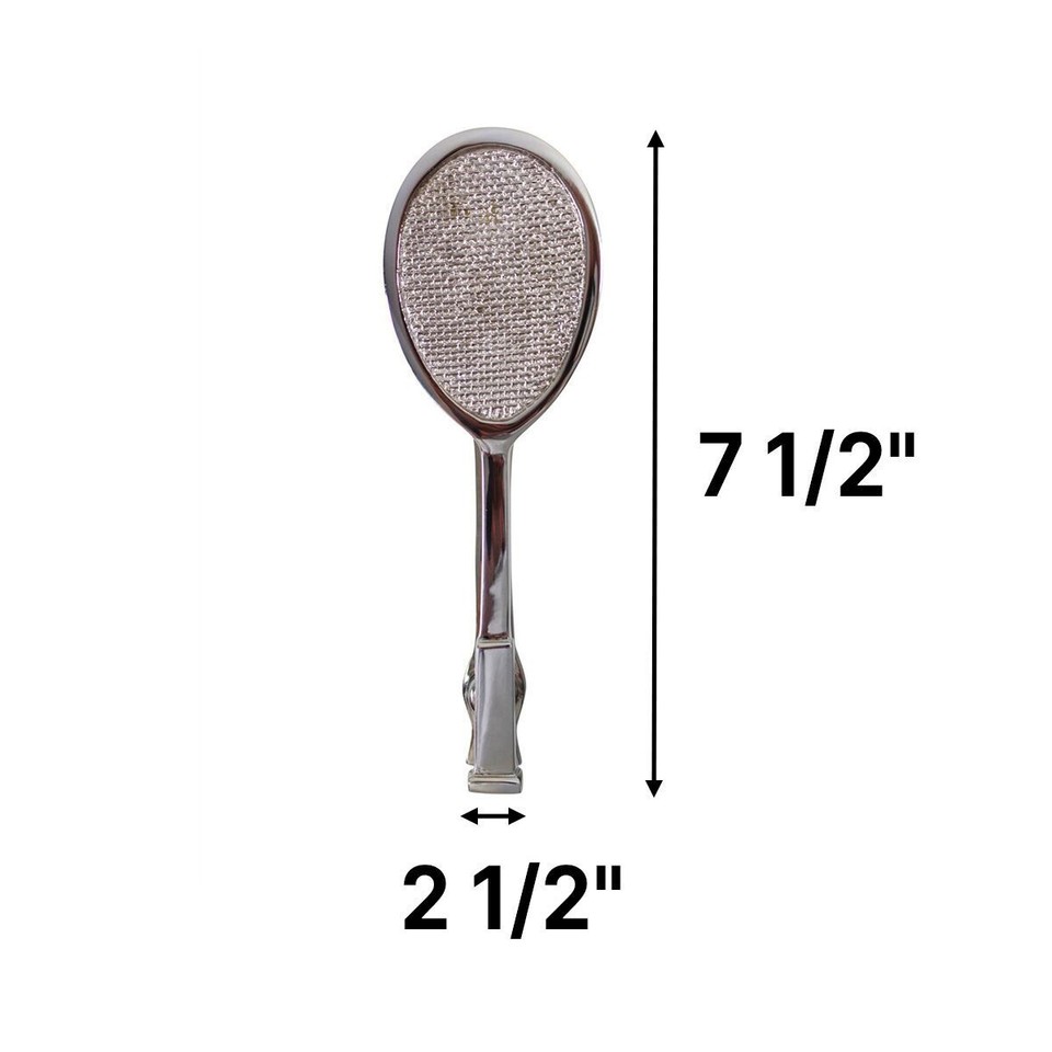 Renovators Supply Tennis Racket Chrome Plated Brass Door Knocker with ...