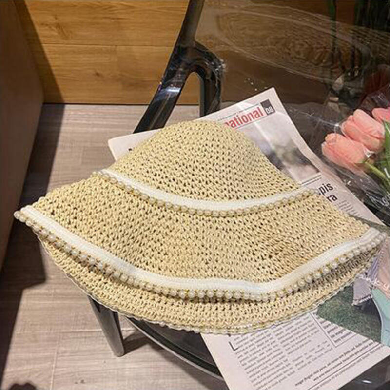 Casual Chic St Hat With Chain Element For Summer Sun Protection | eBay