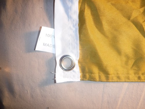 NEW Official 2016 Baltimore Ravens Color Rush Flag 11/10 SGA Gold ...