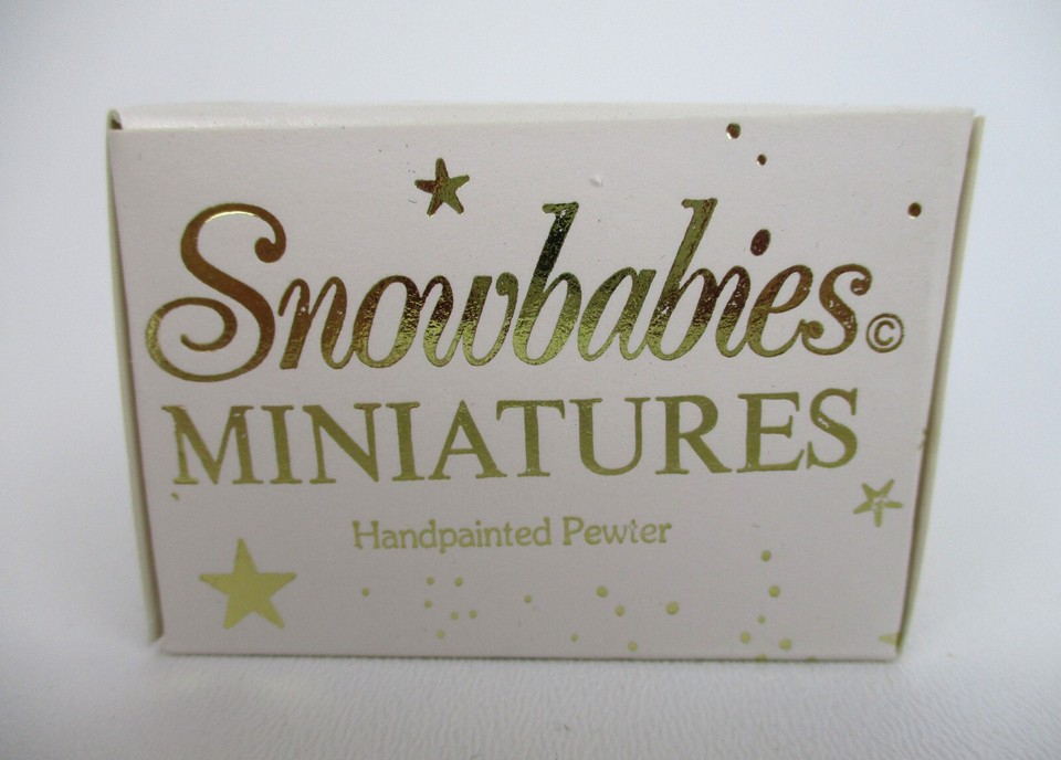 Dept 56 Snowbabies BEST FRIENDS Miniature Pewter 7604-0 New in Box | eBay