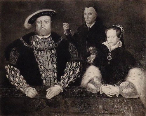 1896 ANTIQUE PRINT (QUEEN ELIZABETH I) HENRY VIII PRINCESS MARY ...