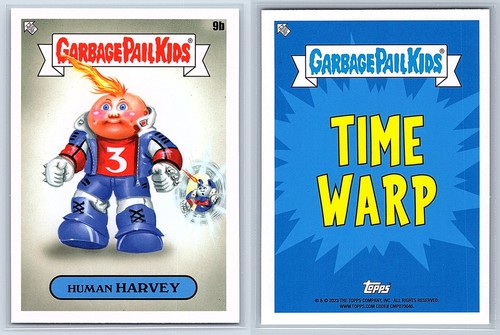 Garbage Pail Kids InterGOOlactic Mayhem Human Harvey 9b Time Warp Card ...