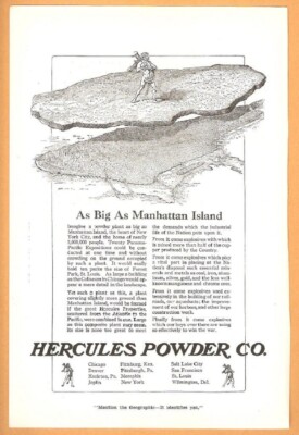 1918 Ad Quaker Cereal Puffed Rice Puffed Wheat Corn Puffs Hercules Gun ...