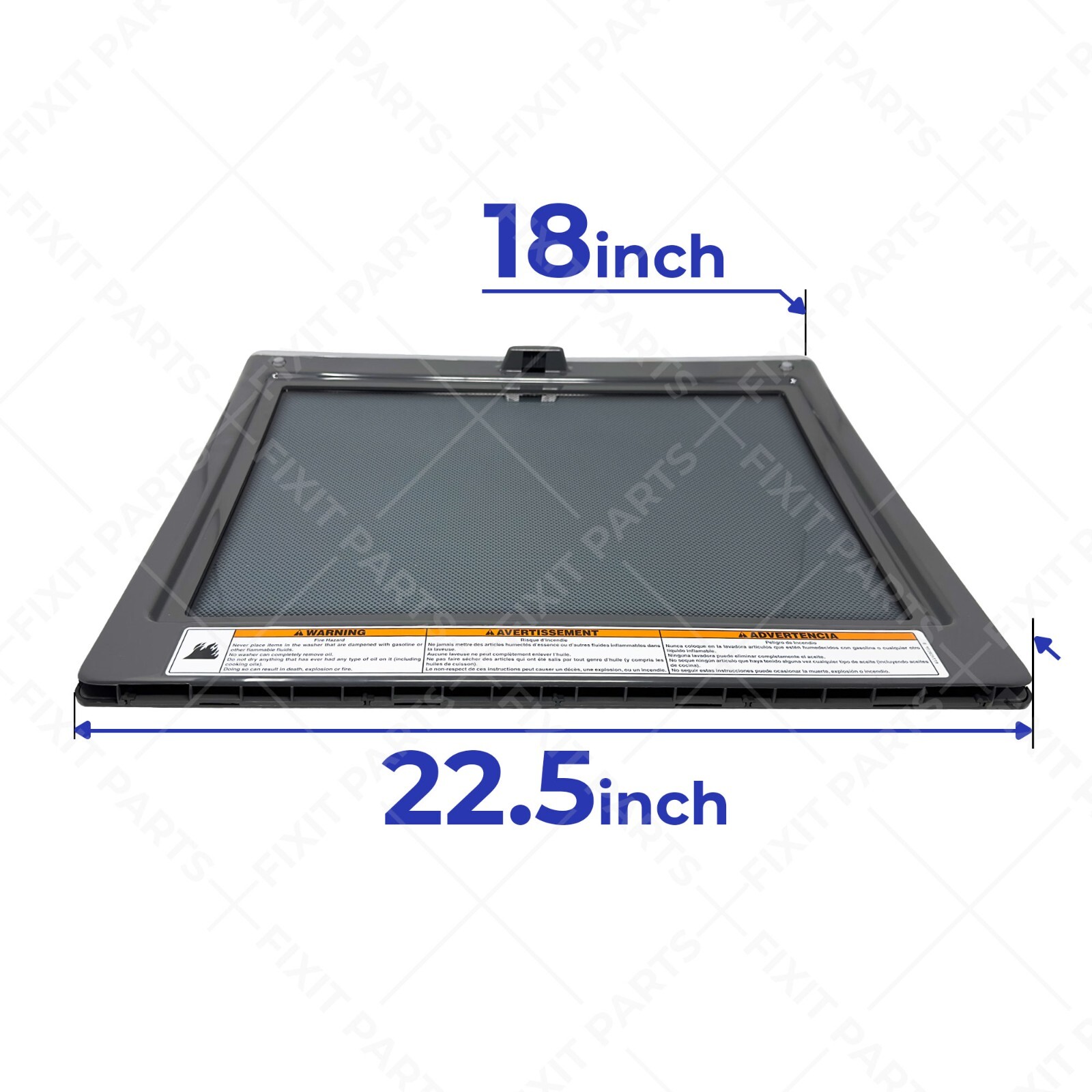 NEW W11259006 Genuine OEM Whirlpool Washing Machine Lid, Replaces ...