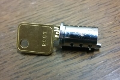 Haworth Lock Core & Matching Key Sets for Cabinets/Desk, Brand New ...