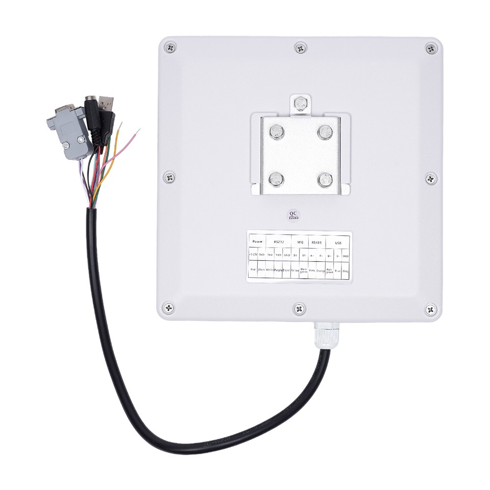UHF RFID Long Range Card Reader Antenna Parking System Access Control ...