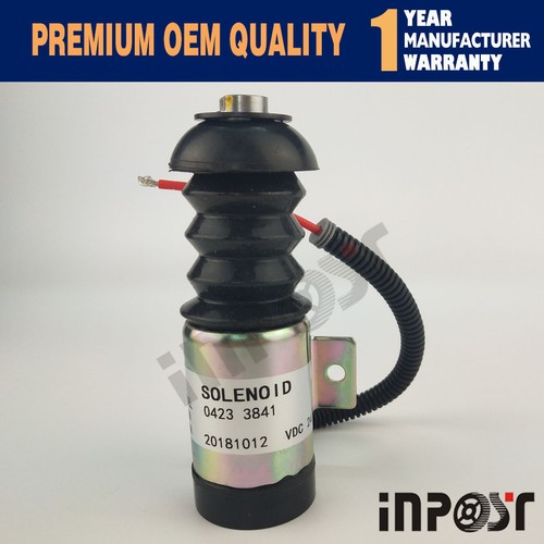 24V Stop Solenoid 04234303 37DZS1E2 for Deutz D3L91403 D4L91404 ...