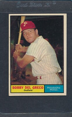 1961 Topps #154 Bobby Del Greco Phillies EX/MT *6345 | eBay