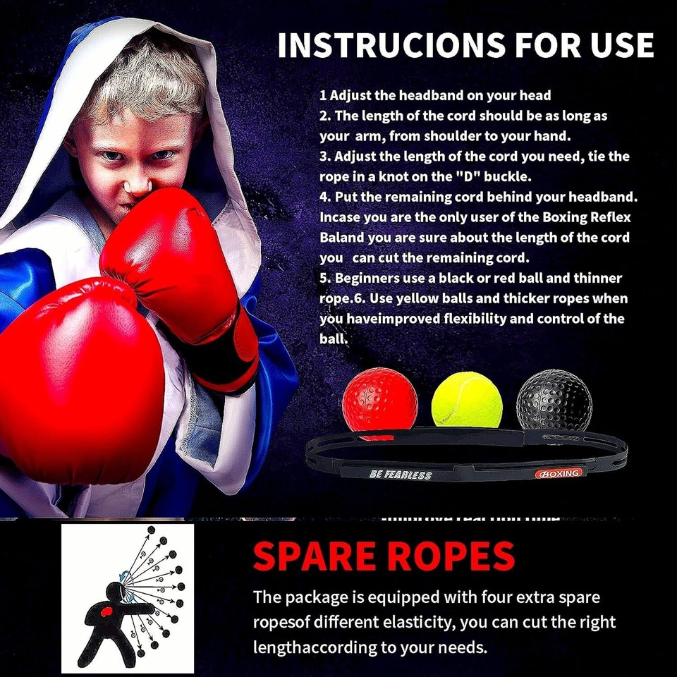 Boxbollen Original with App, Used by Celebrities - MMA Gear Boxing Ball ...