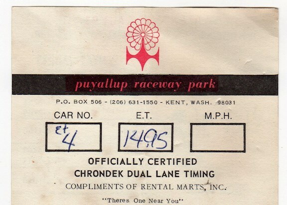Puyallup Raceway sticker decal Dragway drag racing strip dragster funny ...