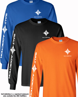 Salt Addiction t shirt saltwater fishing apparel life Marlin ocean ...