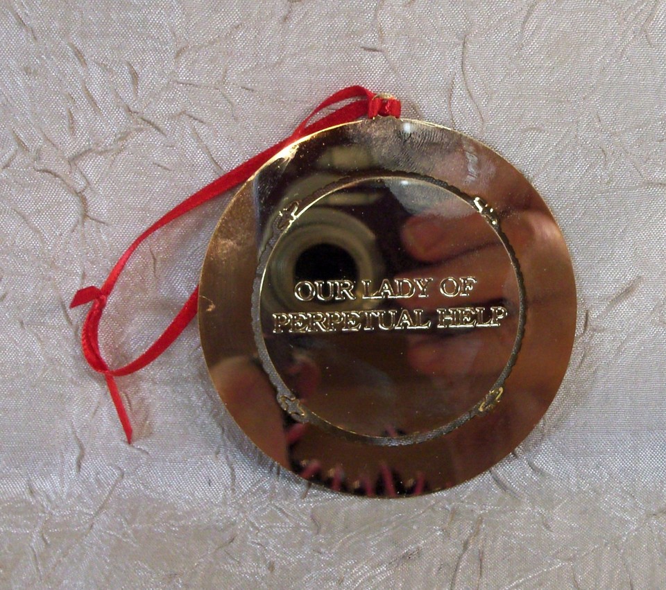 Our Lady Of Perpetual Help Christmas Ornament Religious Holiday In Box ...