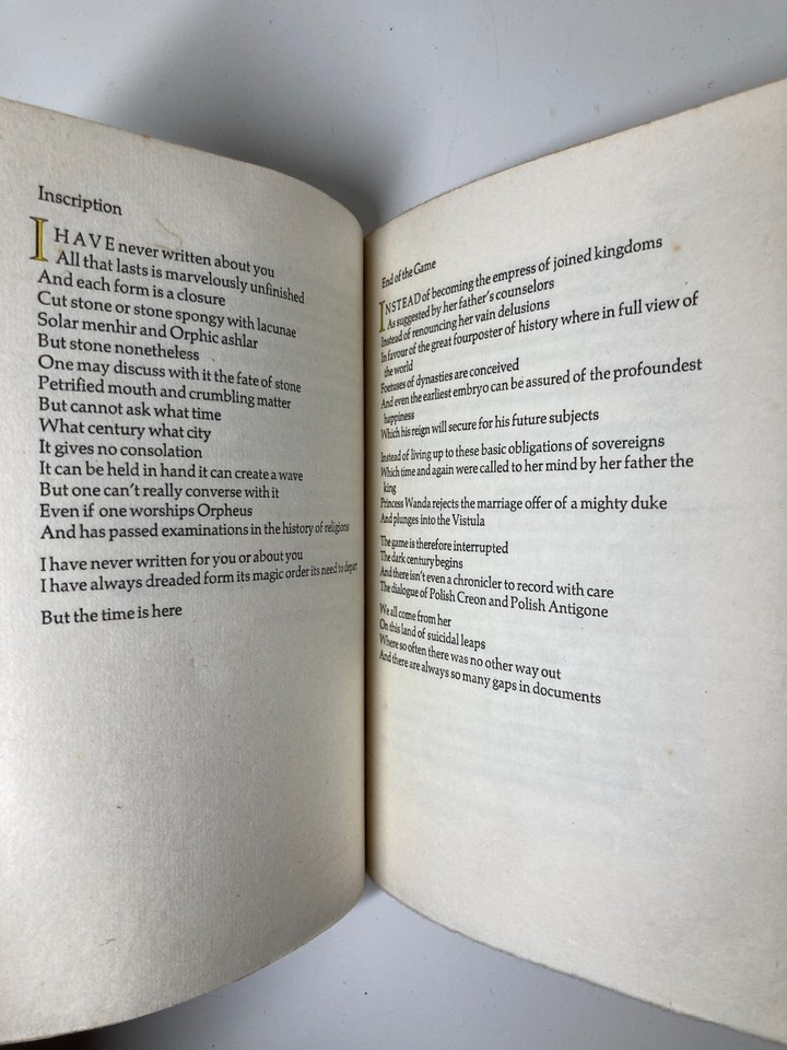 Rare Limited Edition: 14 Poems by Artur Miedzyrzecki (Windhover Press ...