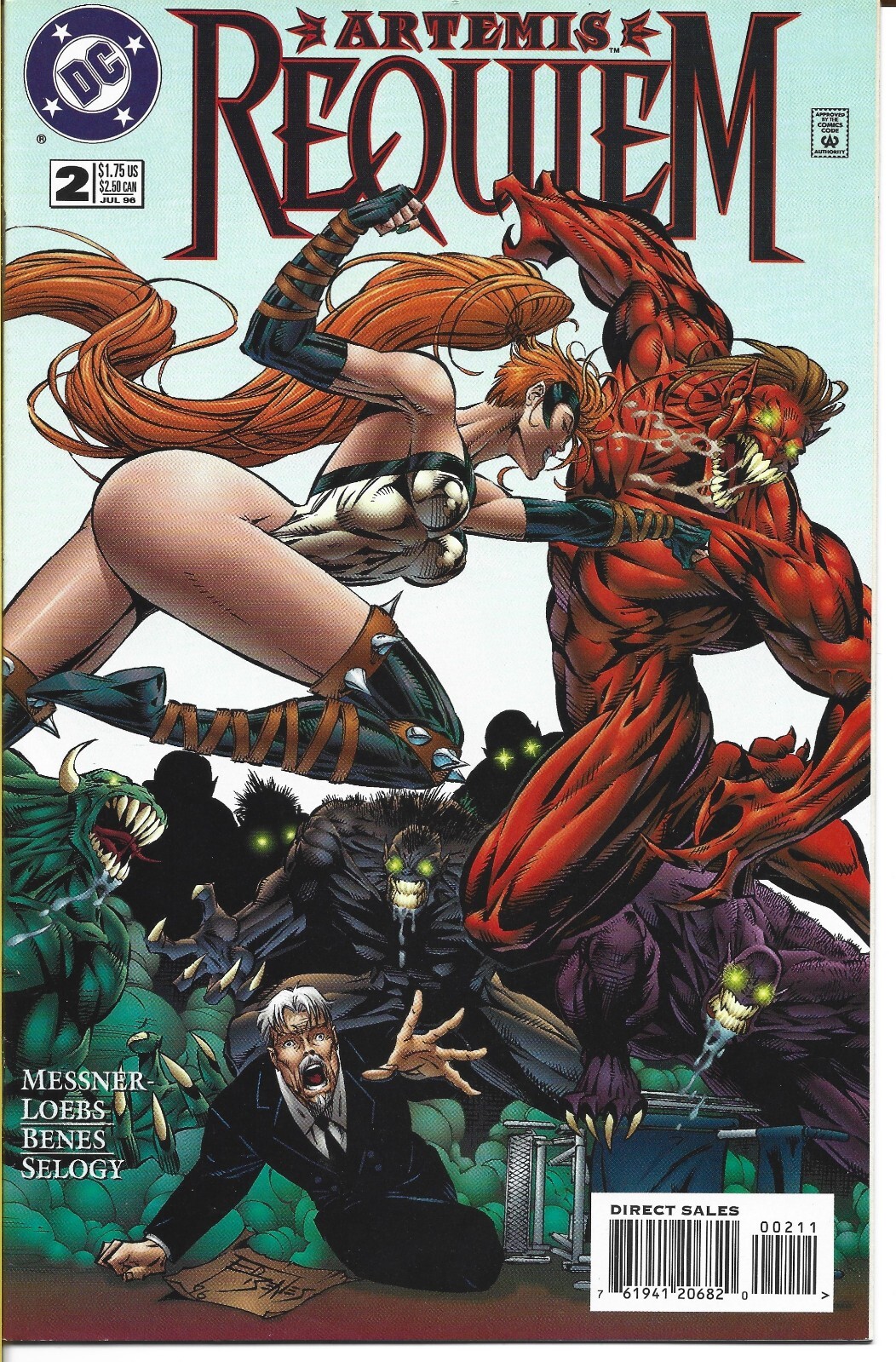 ARTEMIS REQUIEM #2 DC COMICS 1996 BAGGED AND BOARDED | eBay