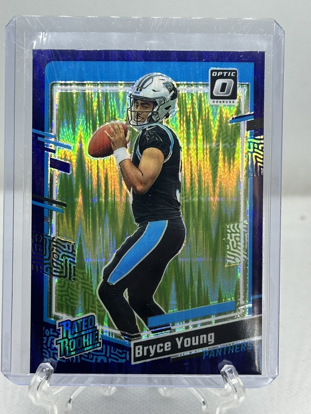 2023 Donruss Optic - Bryce Young Purple Shock Rated Rookie - #213 ...