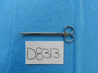 D8313 V. Mueller Metzenbaum Slightly Curved Blunt Scissors 17.8cm Long ...