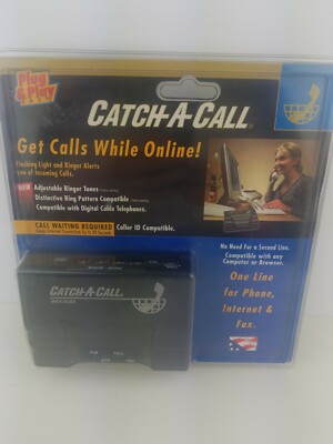 Catch-A-Call-Telephone-Line-Sharing-Phone-Fax-and-Internet-Don't Miss-A ...