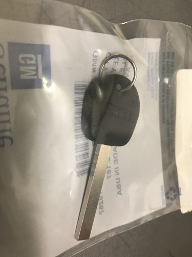Genuine GM Door Lock and Ignition Key 13520797 | eBay