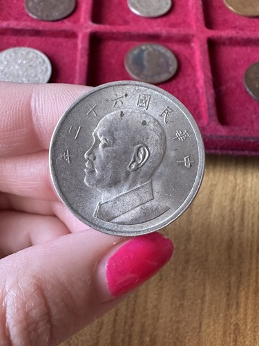 Moneda República China Taiwan 5 Dólares 1970-1979 Ss | eBay