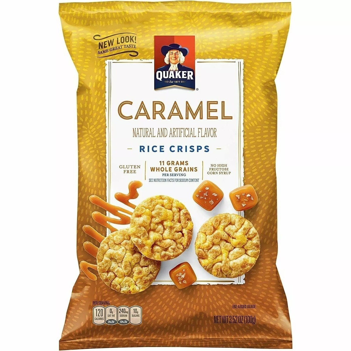 Quaker Rice Cakes Apple Cinnamon 653 Oz Quaker Rice Energy & Granola