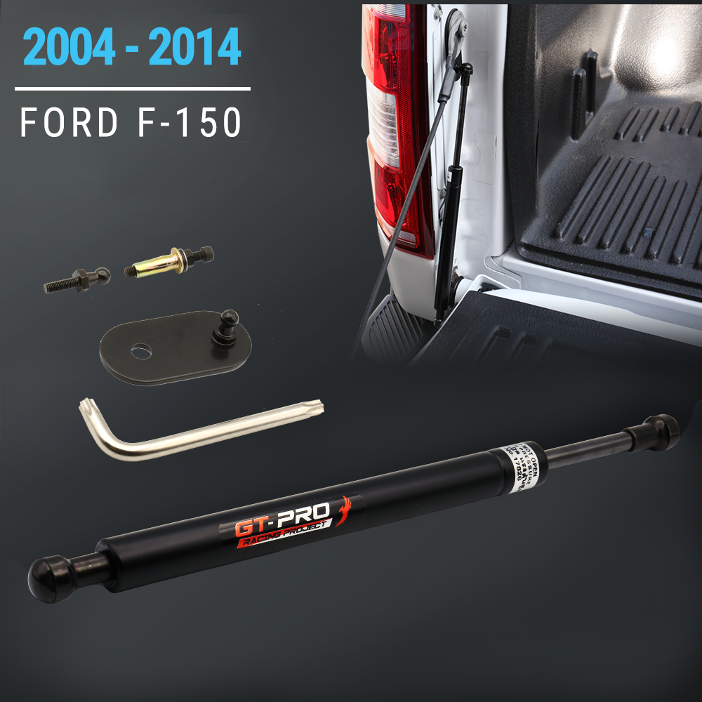 Ford F-150 Tailgate Assist Shock Struts Bar Lift Support Damper Kit ...