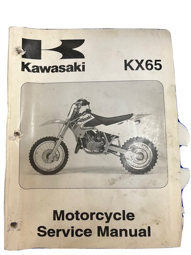 KAWASAKI OEM SERVICE MANUAL 2000 KX 65 99924-1252-01 | eBay