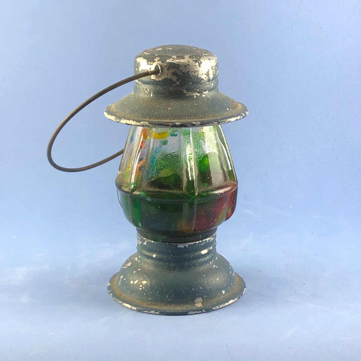 Vintage Glass Candy Container