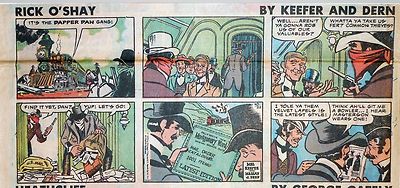 Rick O'Shay by Mel Keefer - full color Sunday comic page - October 21 ...