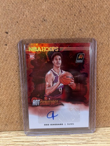 2024-25 NBA Hoops Oso Ighodaro Auto RC Hot Signatures Rookie Autograph ...
