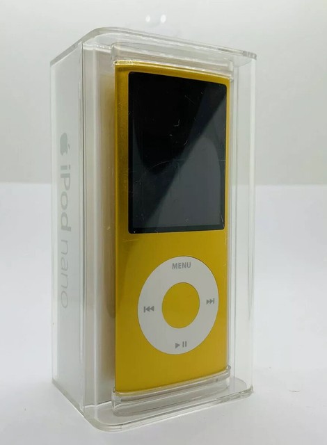 Apple iPod nano-chromatic (4th Generation) Yellow (8GB) for sale online ...