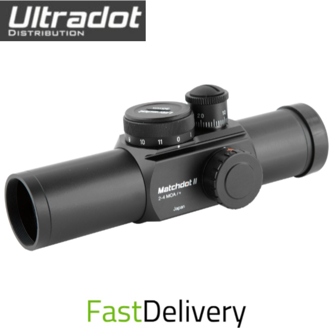 Ultra Dot MATCHDOT2 Red Dot Sight 30mm 2 Patterns Black w/ Brightness ...