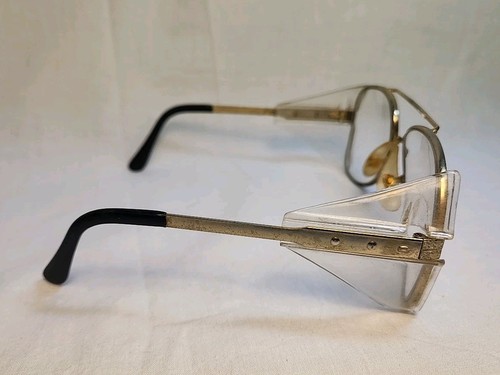 Crews-Engineer Z87 CV58 Safety Glasses Eyeglasses Frame 147mm Gold ...
