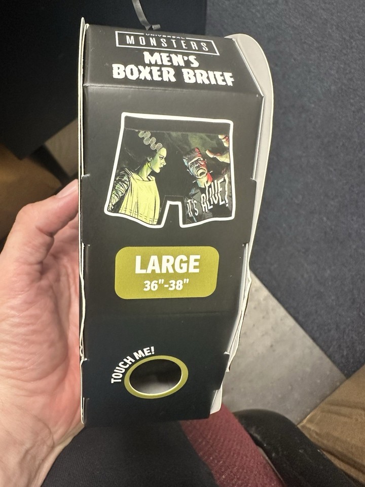 Frankensteins Monster And Bride boxer briefs. New In Box Size Large | eBay