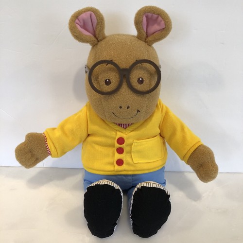 Playskool Talking Arthur Doll PBS Toy Plush 1996 Vintage LARGE 18 ...