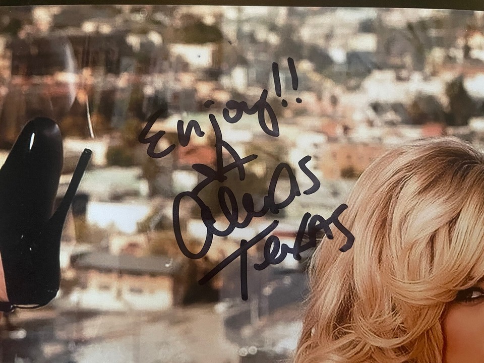 ALEXIS TEXAS SIGNED 8x10 PHOTO PORN STAR AUTOGRAPHED HOT ADULT ACTRESS ...