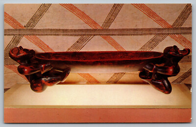 Postcard Kings Platter, Hawaiian Platter With Carved Human Figures ...