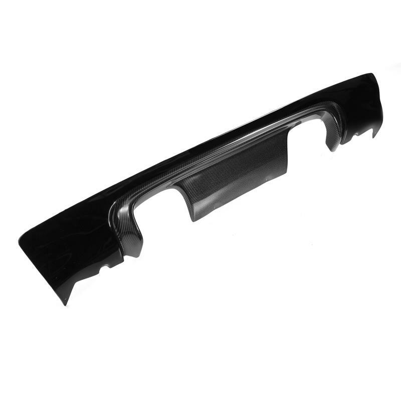 Rear Bumper Diffuser Carbon Fiber CSL Type 2 Tone For BMW E46 M3 COUPE ...