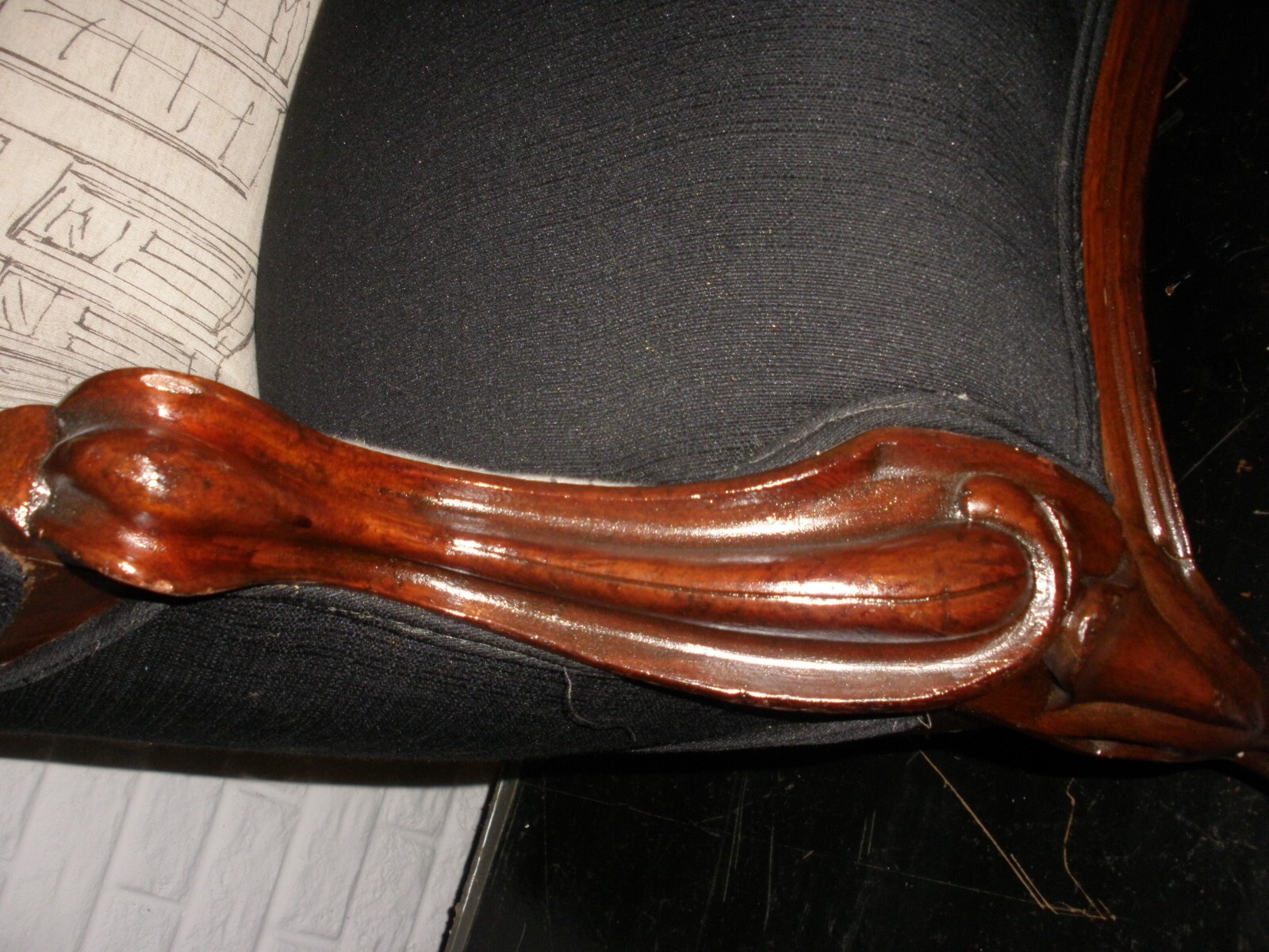 VICTORIAN Antique Parlor COUCH SOFA | eBay