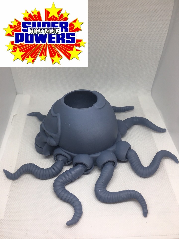 Super Powers Brainiac Skull Ship 3D Custom Playset - Unpainted Kit 2025 ...
