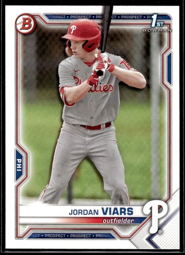 2021 Bowman Draft 1st Bowman #BD-132 Jordan Viars | eBay