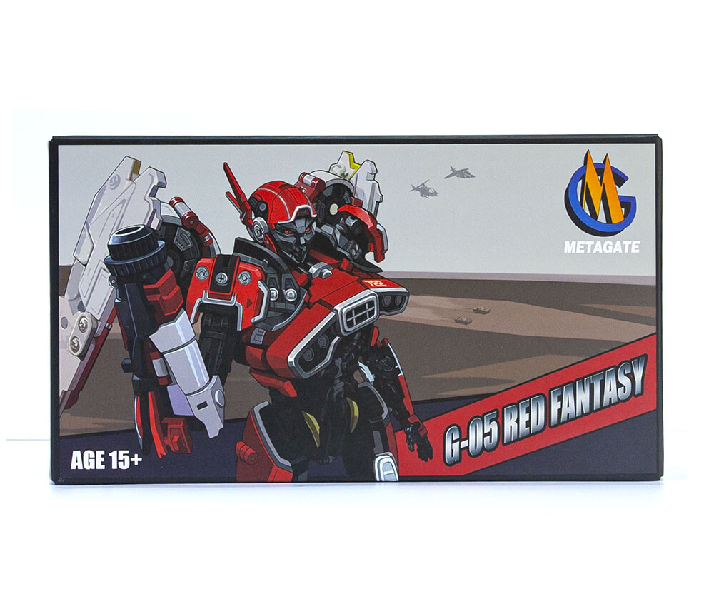 MetaGate G-05 G05 Red Fantasy Shatter Triple Changer Warrior Movie ...